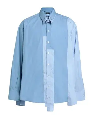Dolce & Gabbana Shirt Size Cotton, Polyamide, Elastane - Pastel Blue