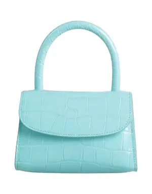 By Far Cow Leather Handbag - Blue