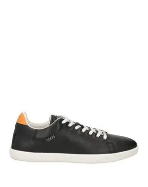 TOD'S Leather Low-top Sneakers - Black