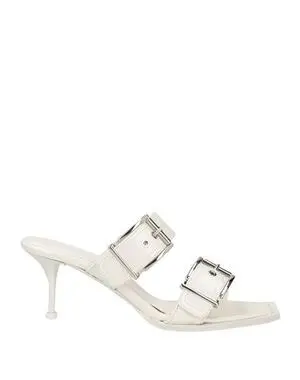 Alexander Mcqueen Buckled Mules Clogs For Women