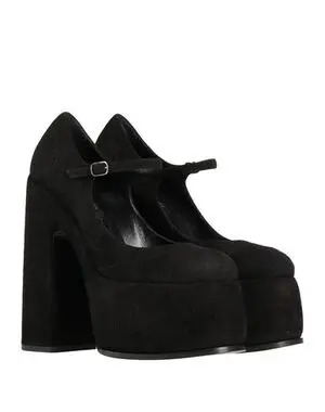Casadei Mary Jane Pumps - Black