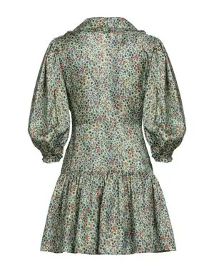 Sandro Mini Dress In Silk