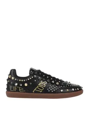 TOD'S Soft Leather Sneakers - Black