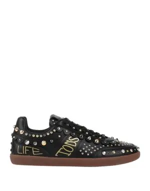 TOD'S Soft Leather Sneakers - Black