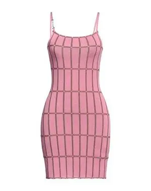 Jacquemus Mini Dress Size Viscose, Polyamide, Elastane - Pink