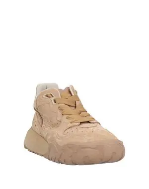 Alexander McQueen Sneakers In Leather - Beige