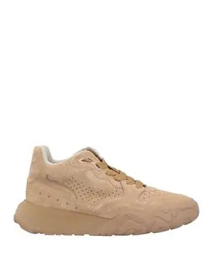 Alexander McQueen MCQUEEN Sneakers In Leather Camel