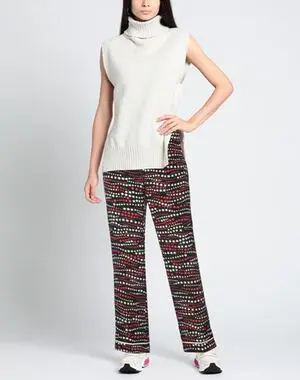 Red Valentino Printed Silk & Polyester Pants