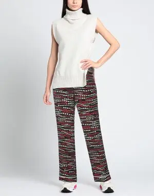 Red Valentino Printed Silk & Polyester Pants