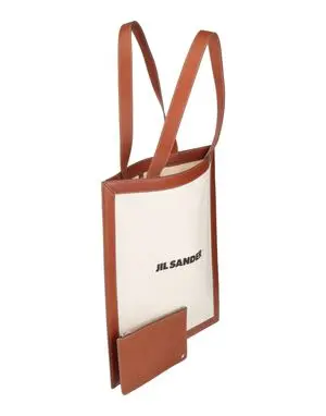 JIL SANDER Shoulder Bag Leather, Textile Fibers