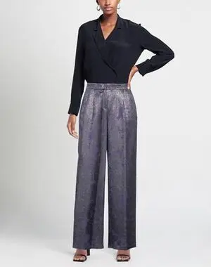 Beatrice B Floral Jacquard Wide Leg Trousers