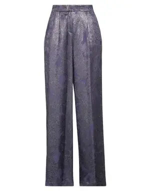 Beatrice B Floral Jacquard Wide Leg Trousers