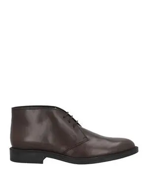 TOD'S Ankle Boots In Leather - Brown