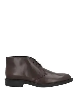 TOD'S Ankle Boots In Leather - Brown