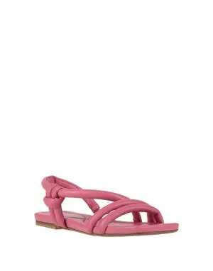 BALDININI Leather Sandals - Magenta
