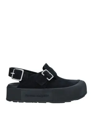Alexander McQueen Mules & Clogs Leather - Black