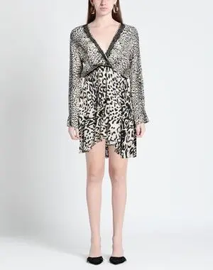 Pinko Mini Dress In Leopard Print