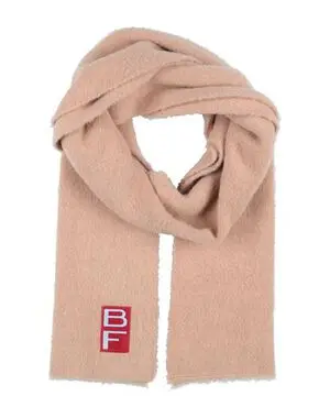 By Far Woman Scarf Salmon Pink Size - Alpaca Wool, Polyamide, Wool, Polyester Pink