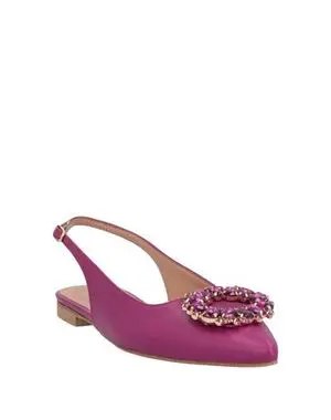 BALDININI Slingback Ballerinas - Purple