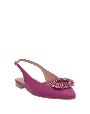BALDININI Slingback Ballerinas - Purple