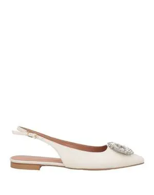 BALDININI BALDININI Slingback Ballerinas White