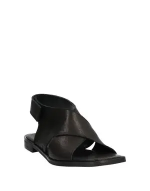 BALDININI Calfskin Sandals - Black
