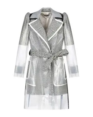Elisabetta Franchi Belted Tweed Coat - Beige