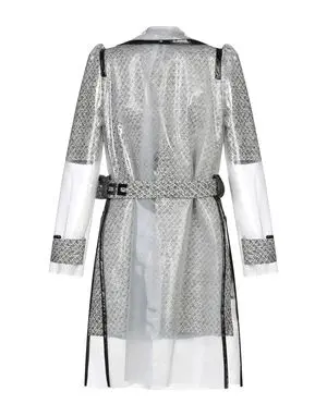 Elisabetta Franchi Belted Tweed Coat - Beige
