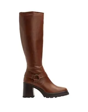 8 BY YOOX Calfskin High Boots - Brown