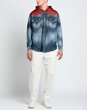 Dsquared2 Denim Shirt Size Cotton, Elastane, Polyamide