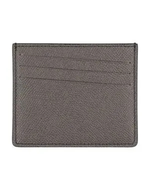 MAISON MARGIELA Cardholder Leather - Grey