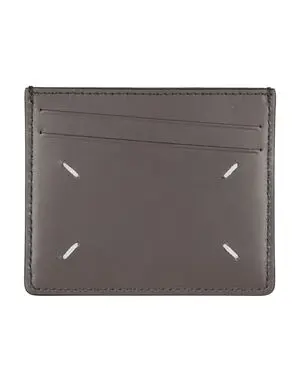 MAISON MARGIELA Cardholder Leather - Grey