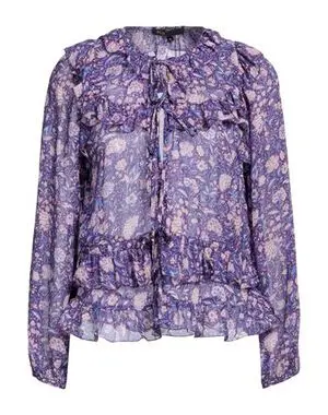 Maje Floral-print Viscose Shirt