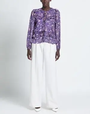 Maje Floral-print Viscose Shirt
