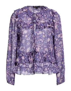 Maje Floral-print Viscose Shirt