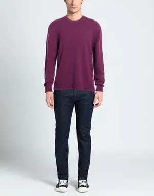 Versace Sweater In Cashmere And Viscose - Purple