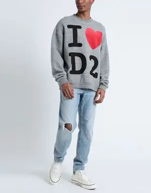 Dsquared2 Sweatshirt In Cotton, Lyocell, And Elastane