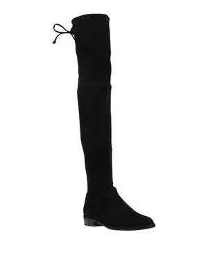 STUART WEITZMAN Leather Over-the-knee Boots - Black