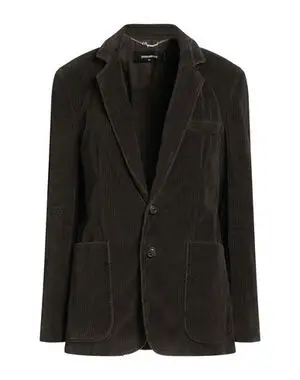 Dsquared2 Single-breasted Corduroy Blazer - Green