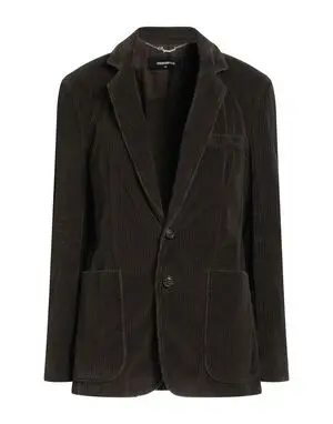 Dsquared2 Single-breasted Corduroy Blazer - Green