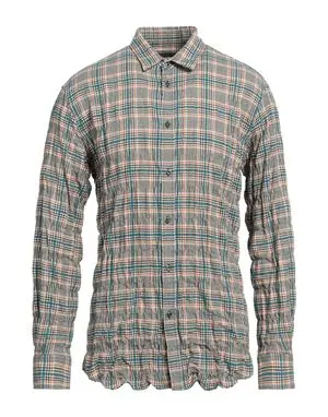 Dsquared2 Shirt Size Cotton, Elastane - Khaki