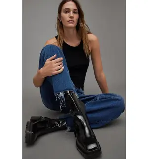 ALLSAINTS Skarlet Block Heel Chelsea Boot