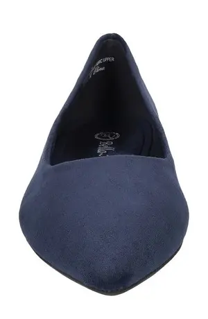 BELLA VITA Mireya Flat - Navy Suede