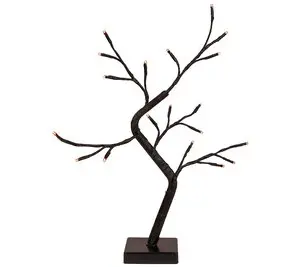 NORTHLIGHT 15' Led Lit Weeping Halloween Twig T Ree - One-color