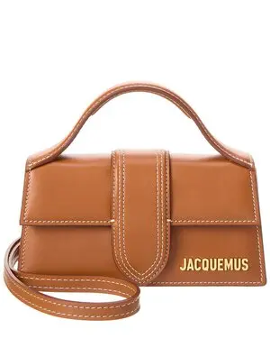 Jacquemus Jacquemus Le Bambino Leather Shoulder Bag Brown