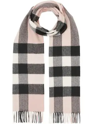 Burberry Check Cashmere Scarf