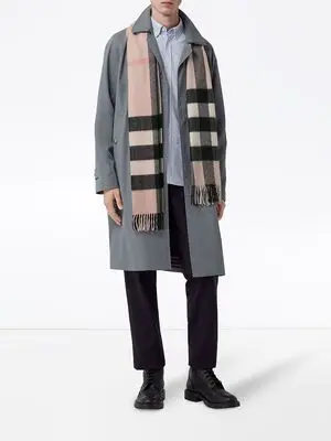 Burberry Check Cashmere Scarf