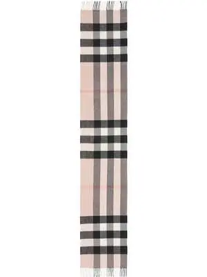Burberry Check Cashmere Scarf