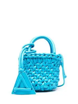 Alanui Interwoven Leather Tote Bag