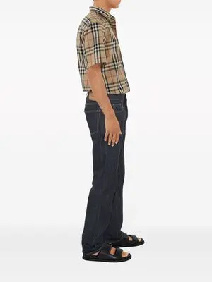 Burberry Classic Fit Check Cotton Shirt - Neutrals